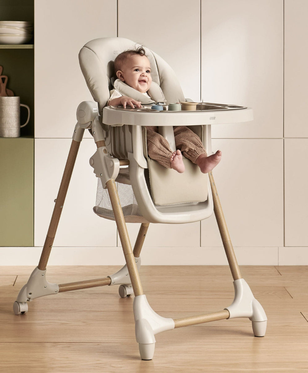 Snax Highchair & Free 3-in-1 Sippy Cup - Truffle – Mamas & Papas AUS